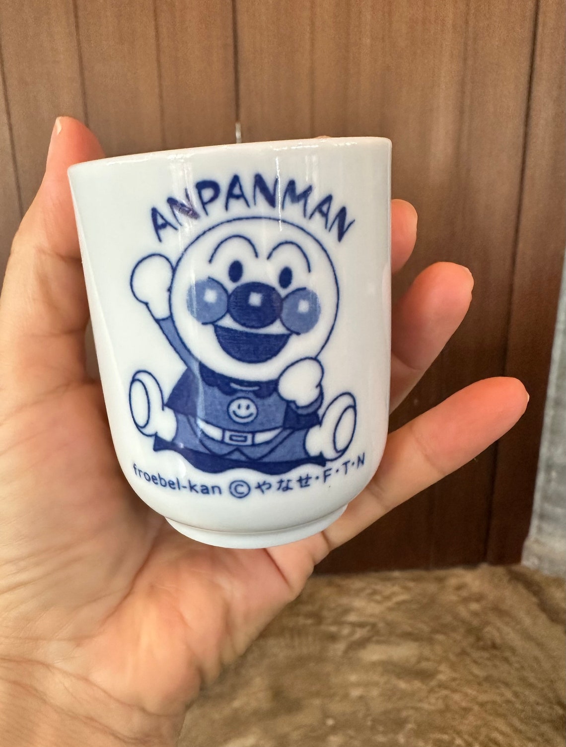 Anpanman Anime Tea Cup - Etsy