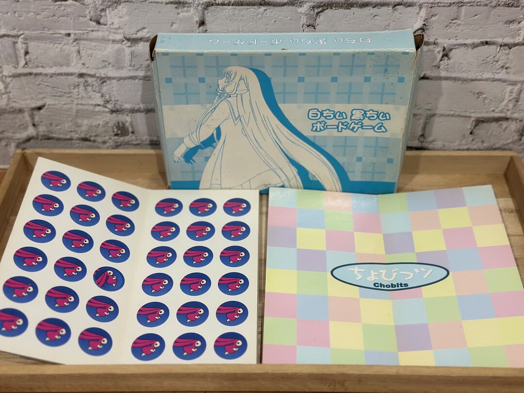 2002 Chobits Japanese Manga Checkers Set - Etsy