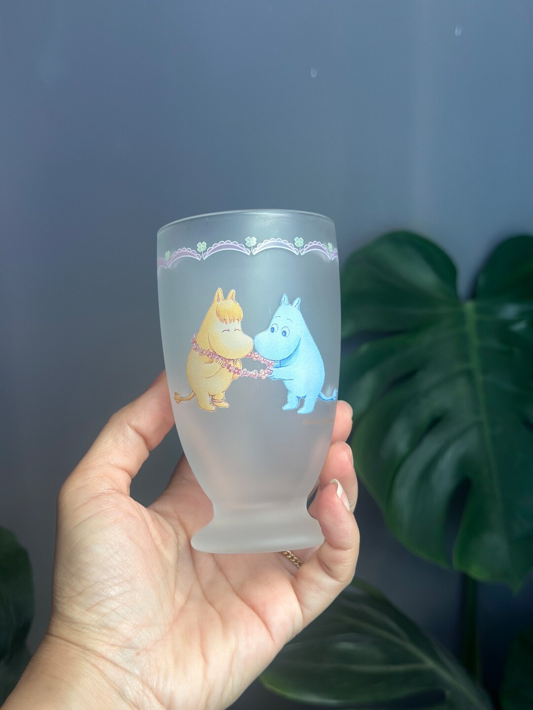 The Story of Moomin Water Glass Tumbler “moomintroll and Snorkmaiden ...
