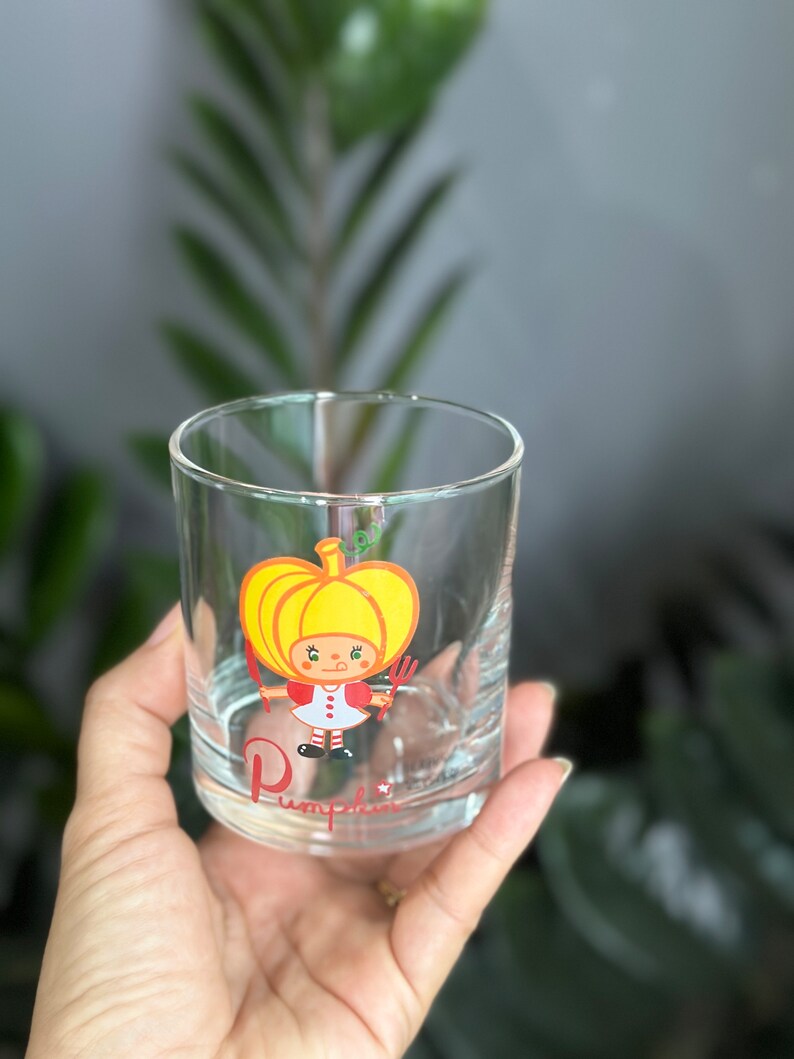 Vintage Setsuko Tamura Drawing Water Glass - Etsy