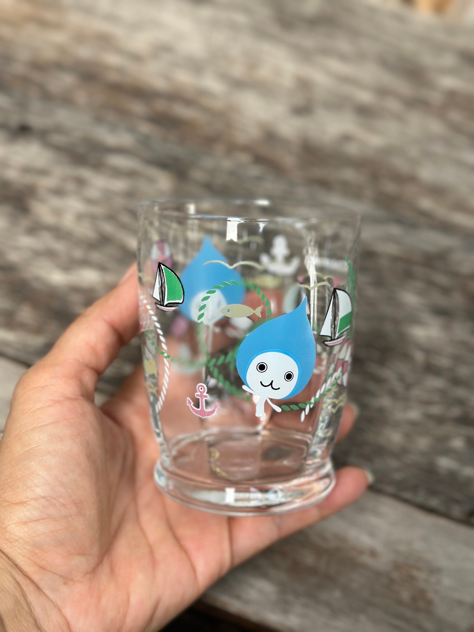 2003 Pichon-kun Daikin’s Mascot Glass Tumbler - Etsy