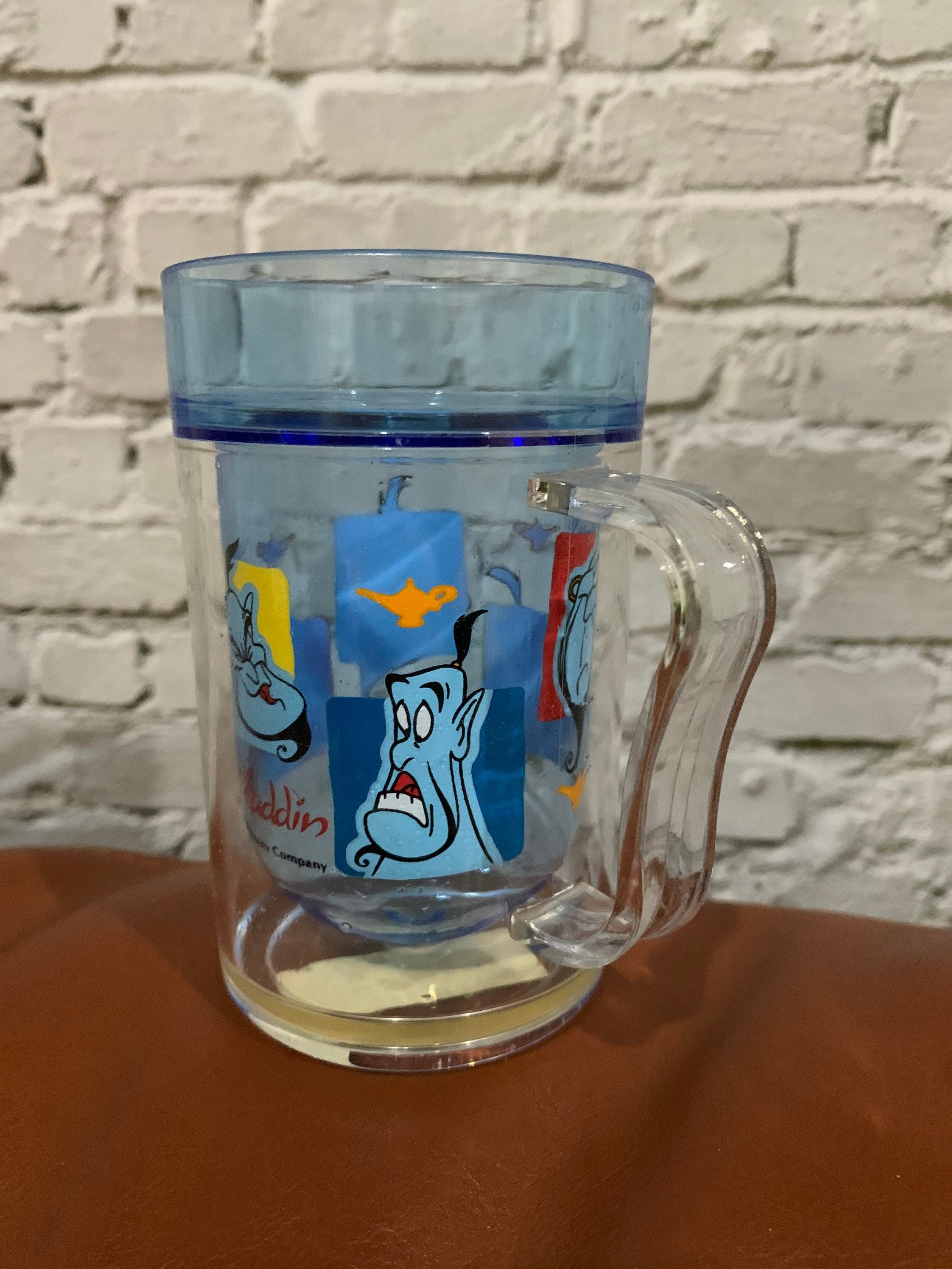 1996 Disney Aladdin Genie Plastic Cup With Handle | Etsy