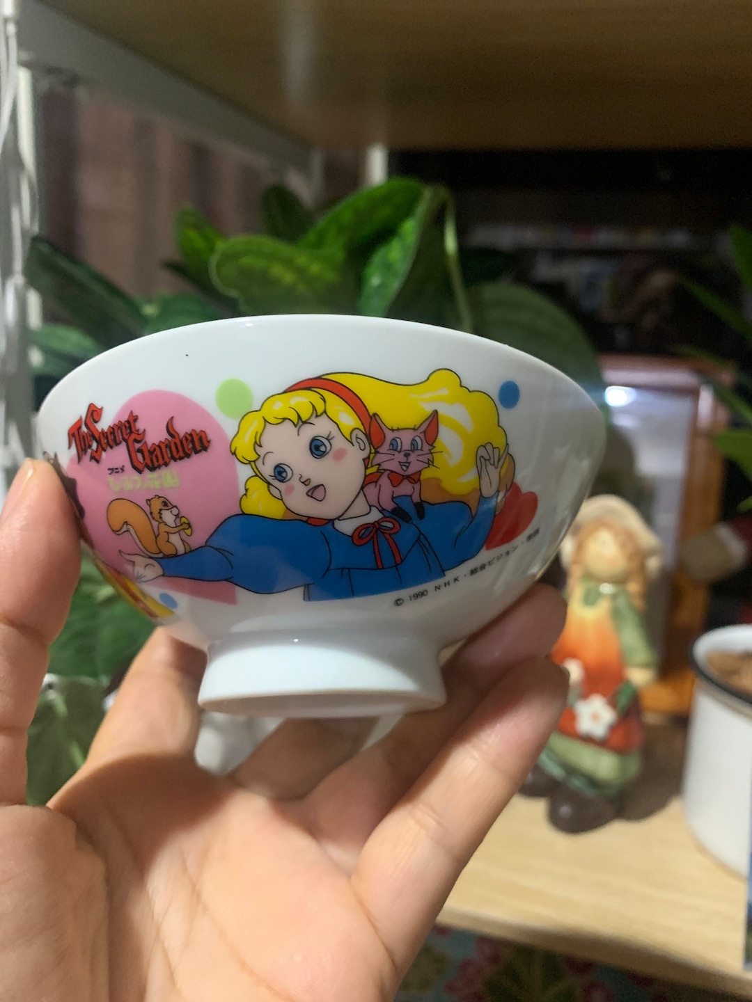 The Secret Garden Japanese Anime Rice Bowl Anime Himitsu No Hanazono - Etsy