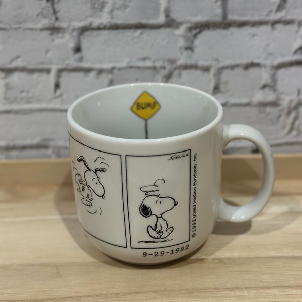 Snoopy Coffee Mug - Etsy