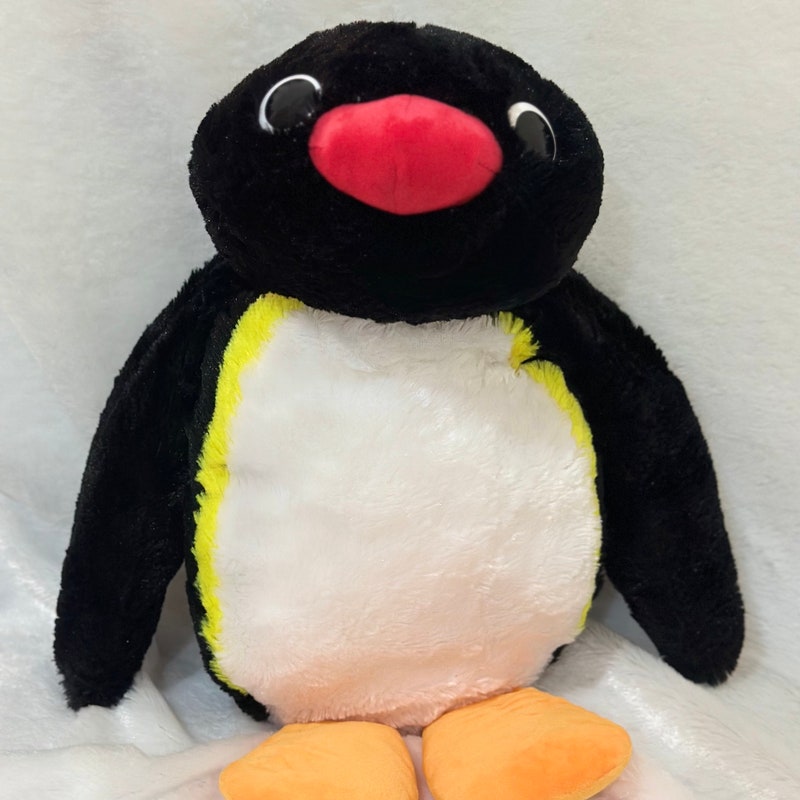 Pingu Stuffed Animal - Etsy