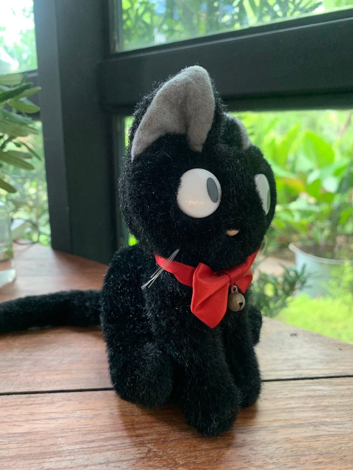 1989 Plush Jiji Cat From Kiki's Delivery Service - Etsy