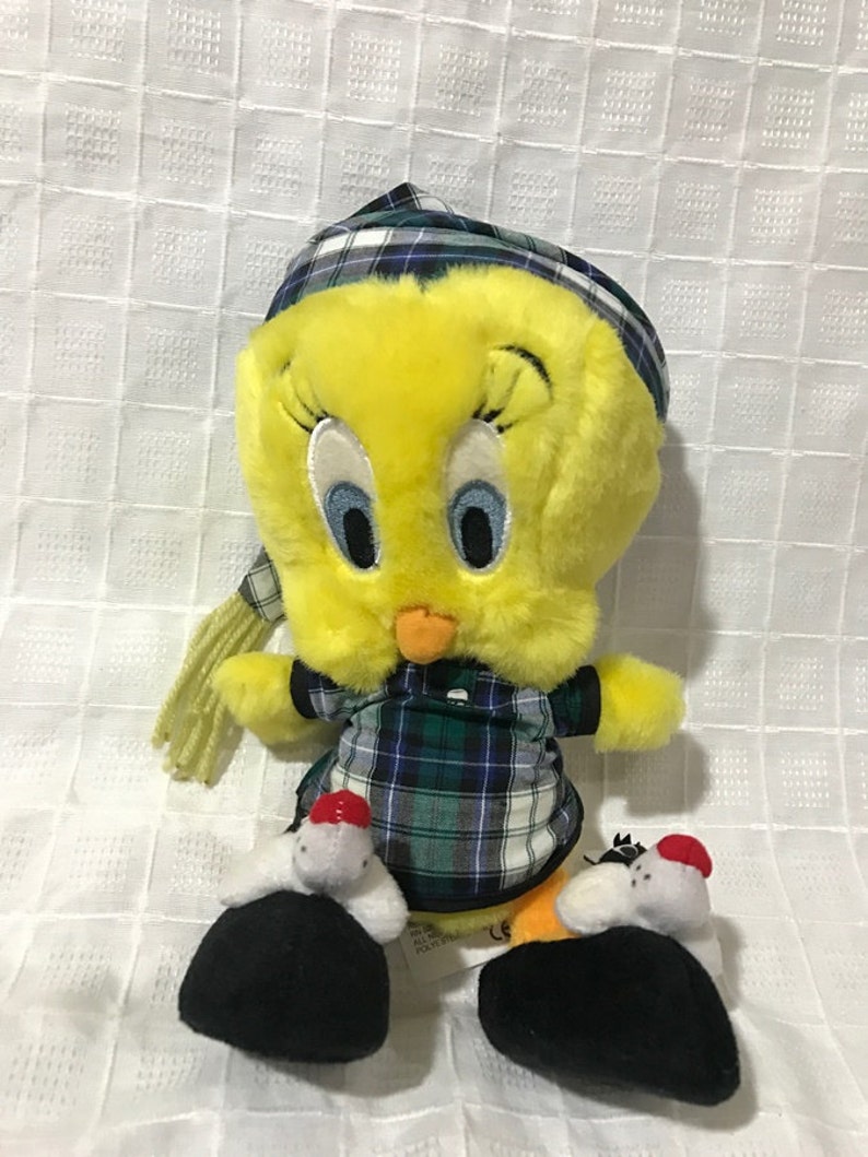 Vintage Plush Tweety Bird 1998 Looney Tunes Warner Bros. - Etsy