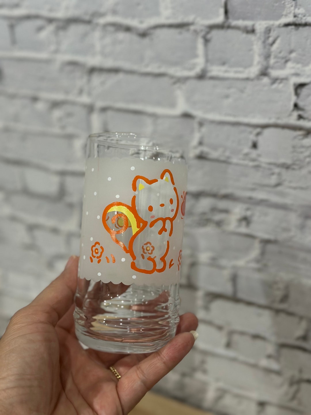 Rare 1986 Sanrio Rory Squirrel Kitty’s Friend Glass Tumbler - Etsy