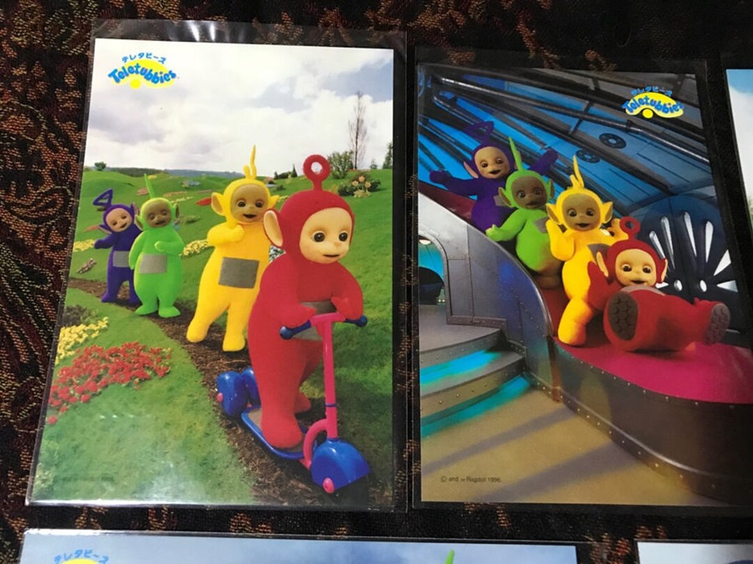 1996 Teletubbies Postcards Showa Note Set of 7 - Etsy Australia