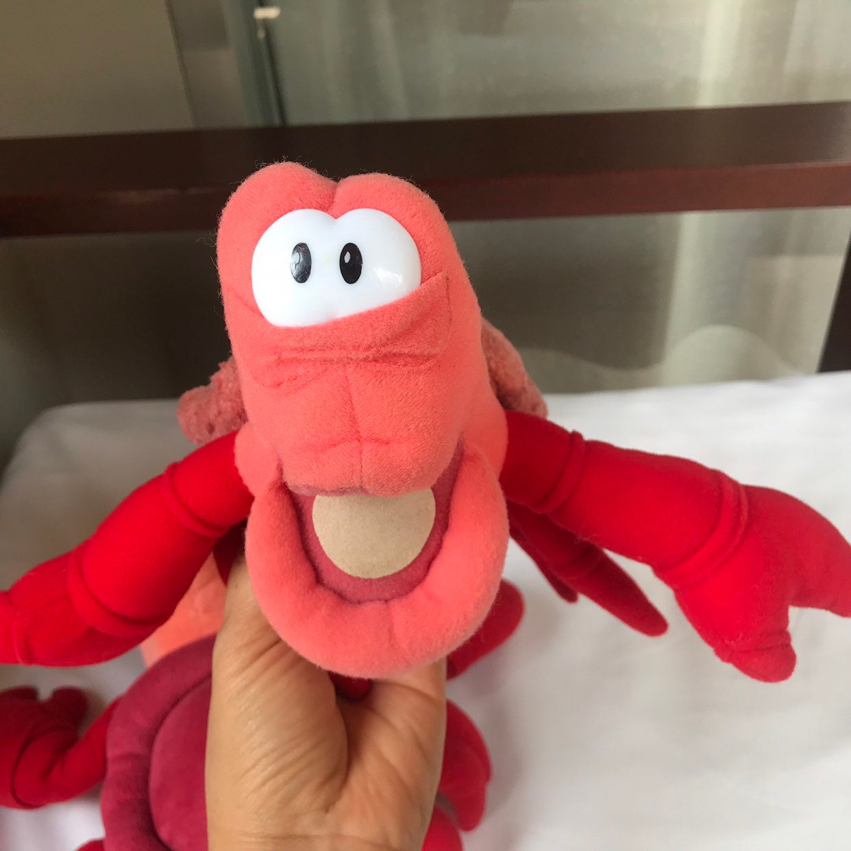 Toys & Games Disney The Little Mermaid Sebastian Crab Plush 7 and 8 set ...