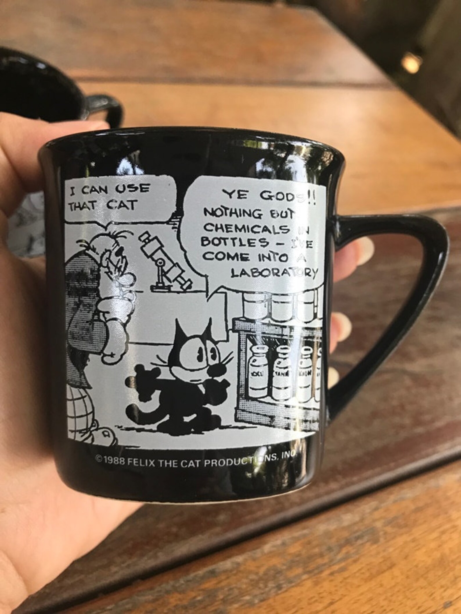 1988 Felix the Cat Ceramic Coffee Mugs Set of 2 - Etsy