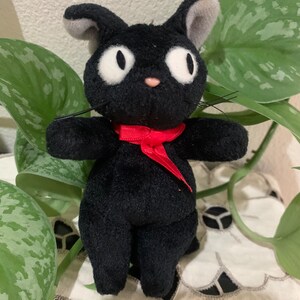 Vintage Keychain Small Plush Jiji Cat From Kiki's Delivery Service ...