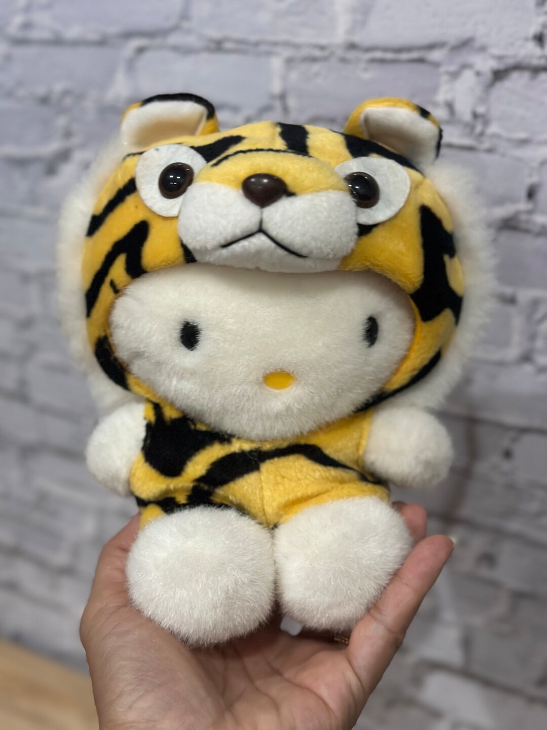 2002 Sanrio Hello Kitty Plush in Tiger Costume - Etsy