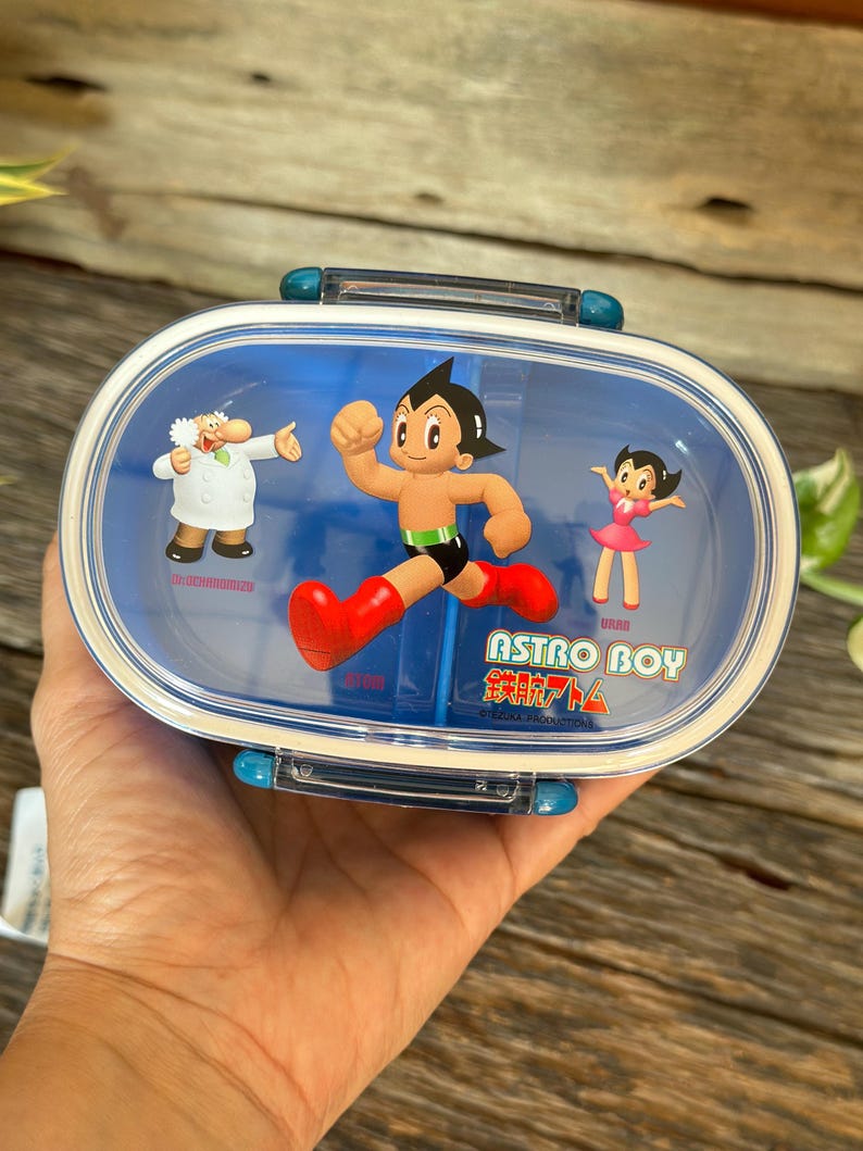 Vintage Tetsuwan Atom Astro Boy Blue Lunch Box - Etsy