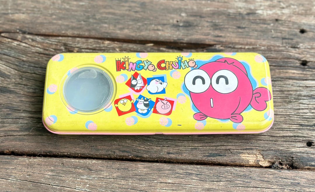 1990s Kingyo Goldfish Warning! Japanese Manga Pencil Box - Etsy