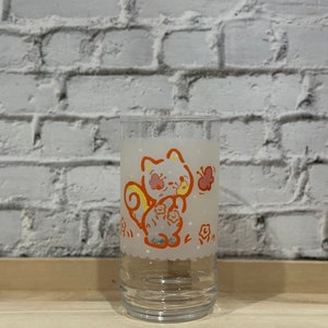 Rare 1986 Sanrio Rory Squirrel Kitty’s Friend Glass Tumbler - Etsy