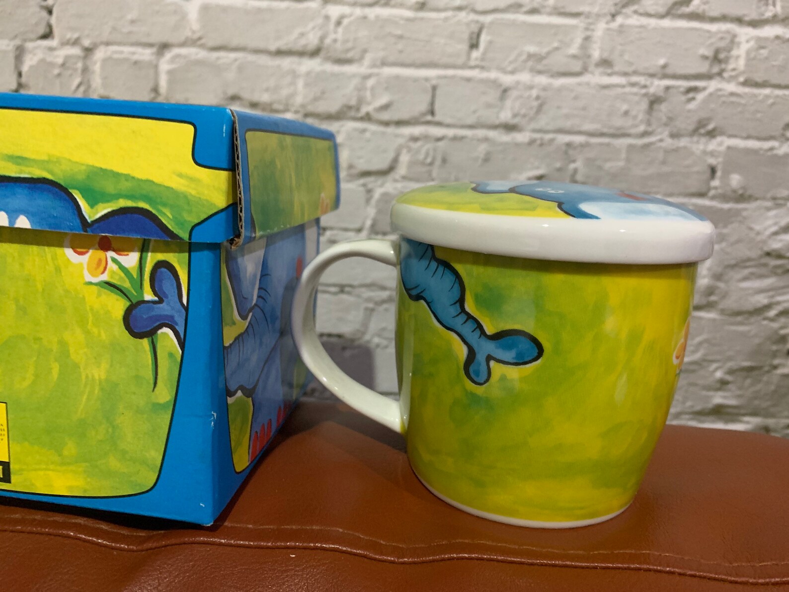 Gallery by Inhesion Elephant Coffee Mug With Lid - Etsy