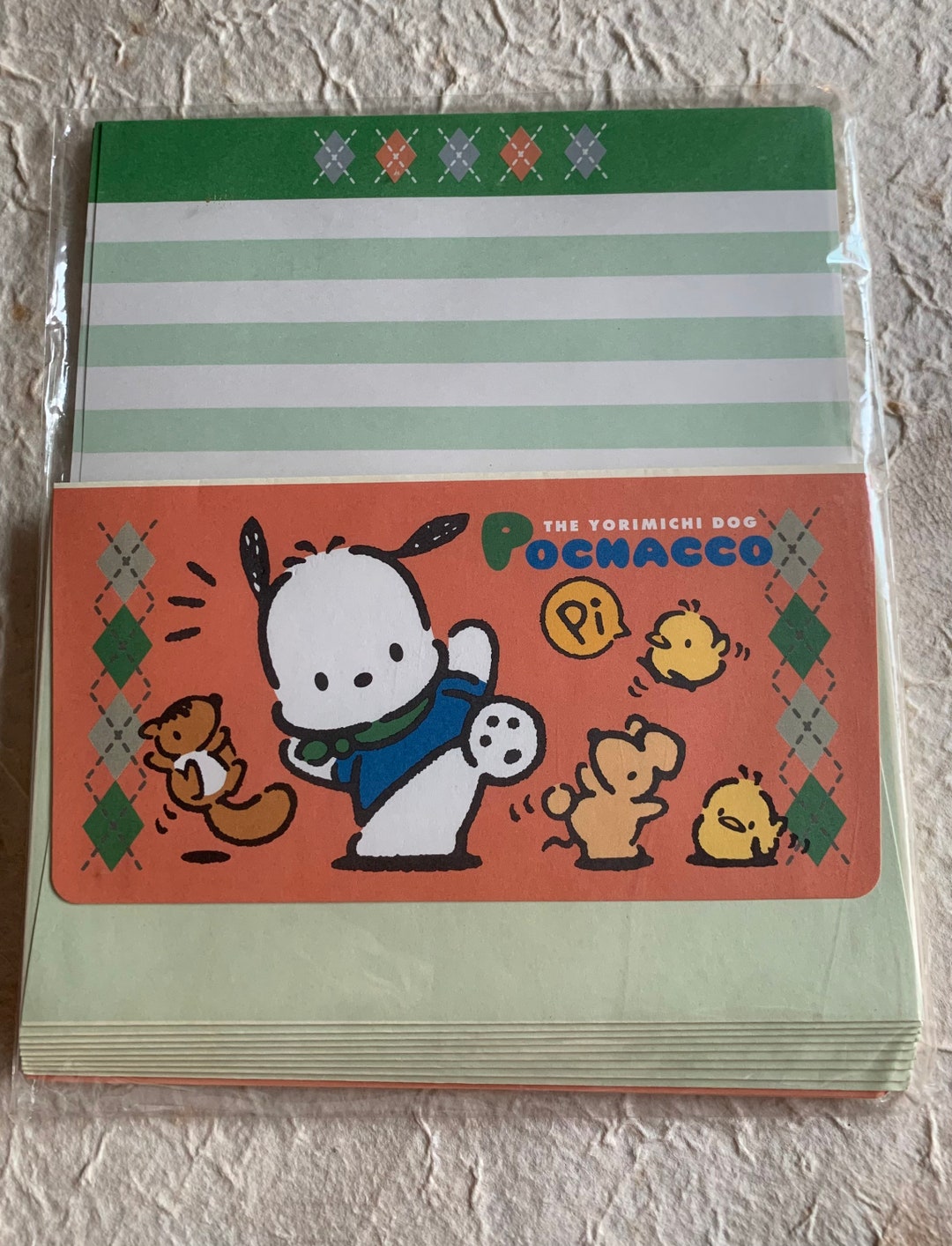 1995 Sanrio Pochacco Letter Writing Set - Etsy