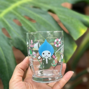2003 Pichon-kun Daikin’s Mascot Glass Tumbler - Etsy