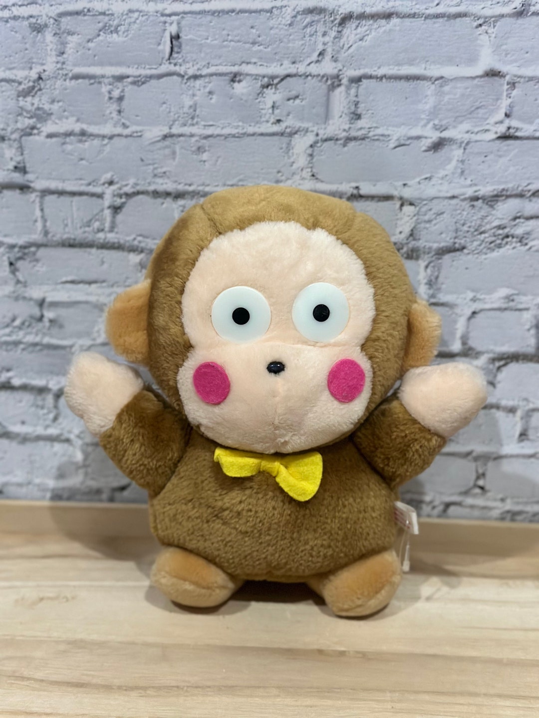 1995 Sanrio Monkichi Plush Toy | Kawaii Monkey Stuffed Animal | Retro ...