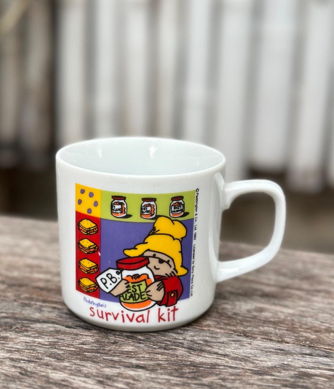 1993 Paddington Coffee Mug - Etsy