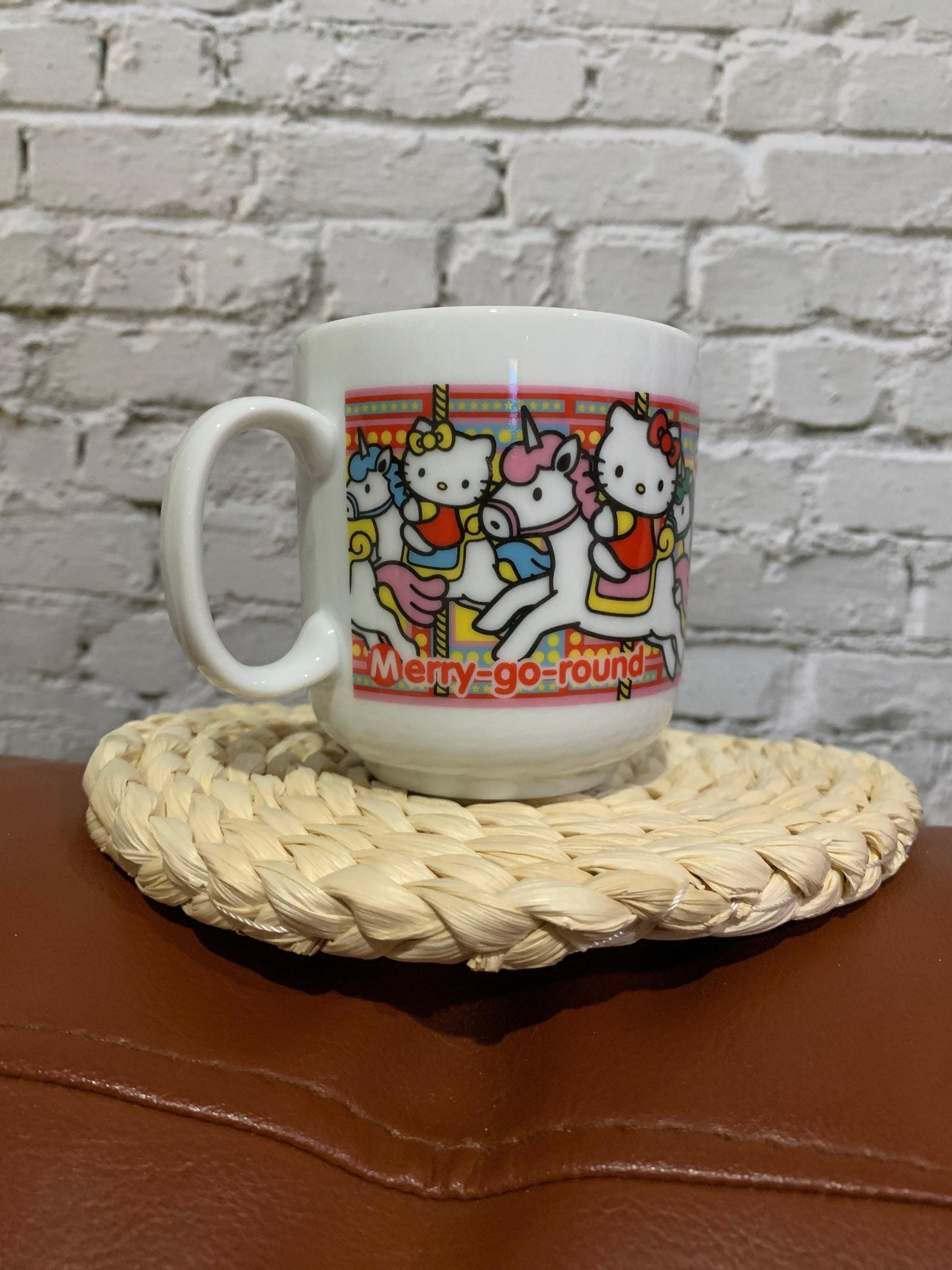 2002 Sanrio Hello Kitty Mug Letter M for merry-go-round - Etsy