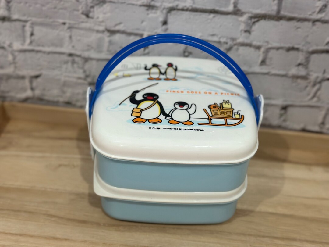 Pingu Penguin 2 Layers Lunchbox - Etsy