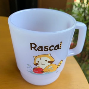 Rascal the Raccoon Plastic Mug - Etsy