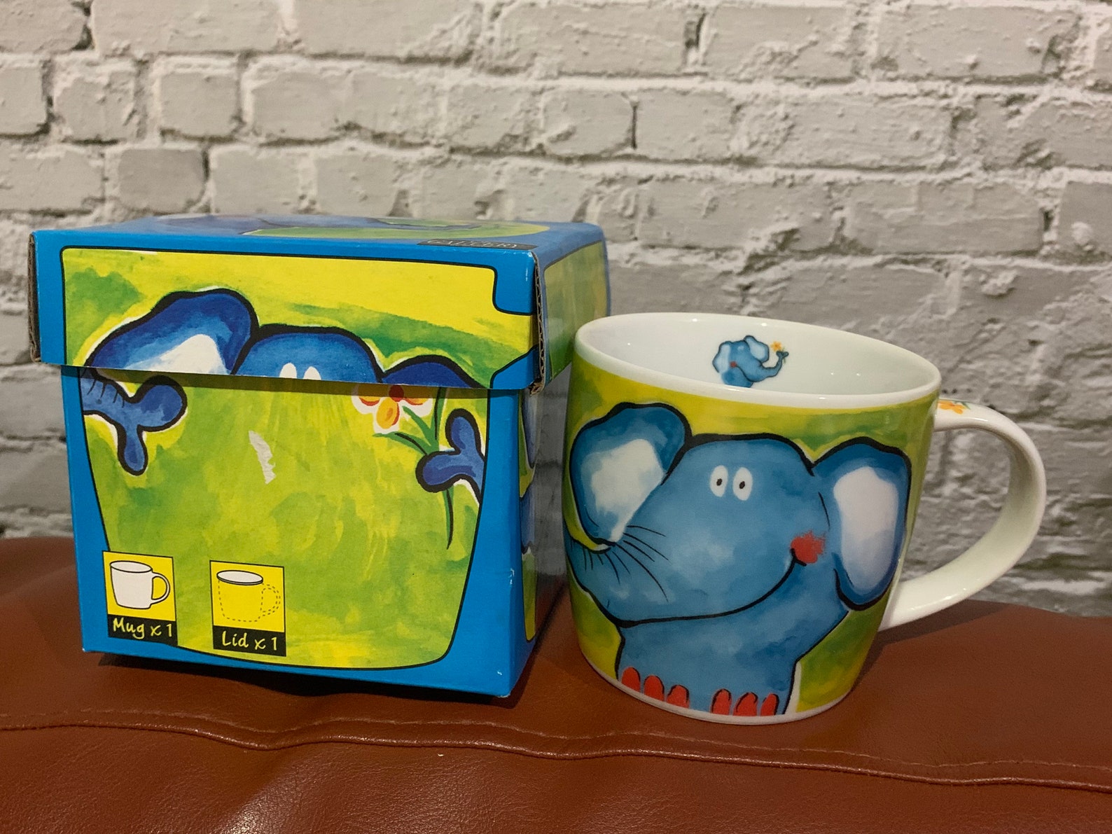 Gallery by Inhesion Elephant Coffee Mug With Lid - Etsy