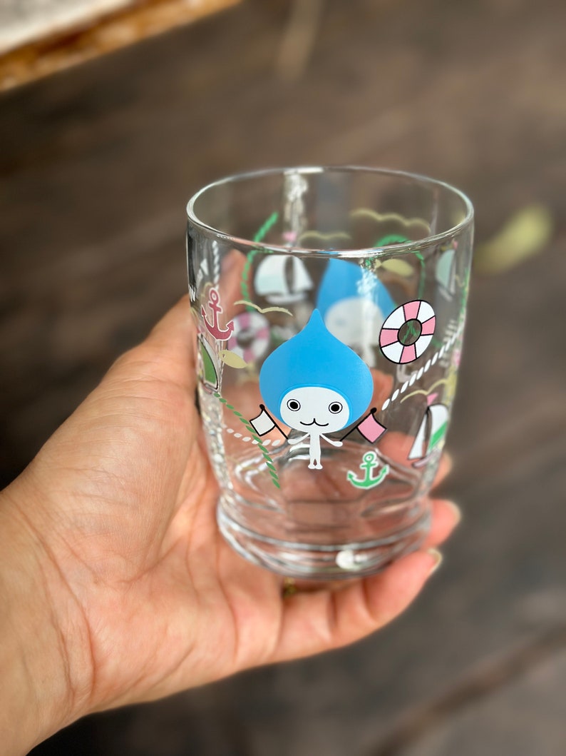 2003 Pichon-kun Daikin’s Mascot Glass Tumbler - Etsy