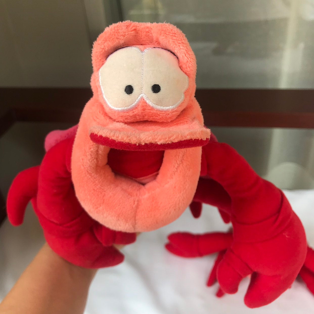 Toys & Games Disney The Little Mermaid Sebastian Crab Plush 7 and 8 set ...