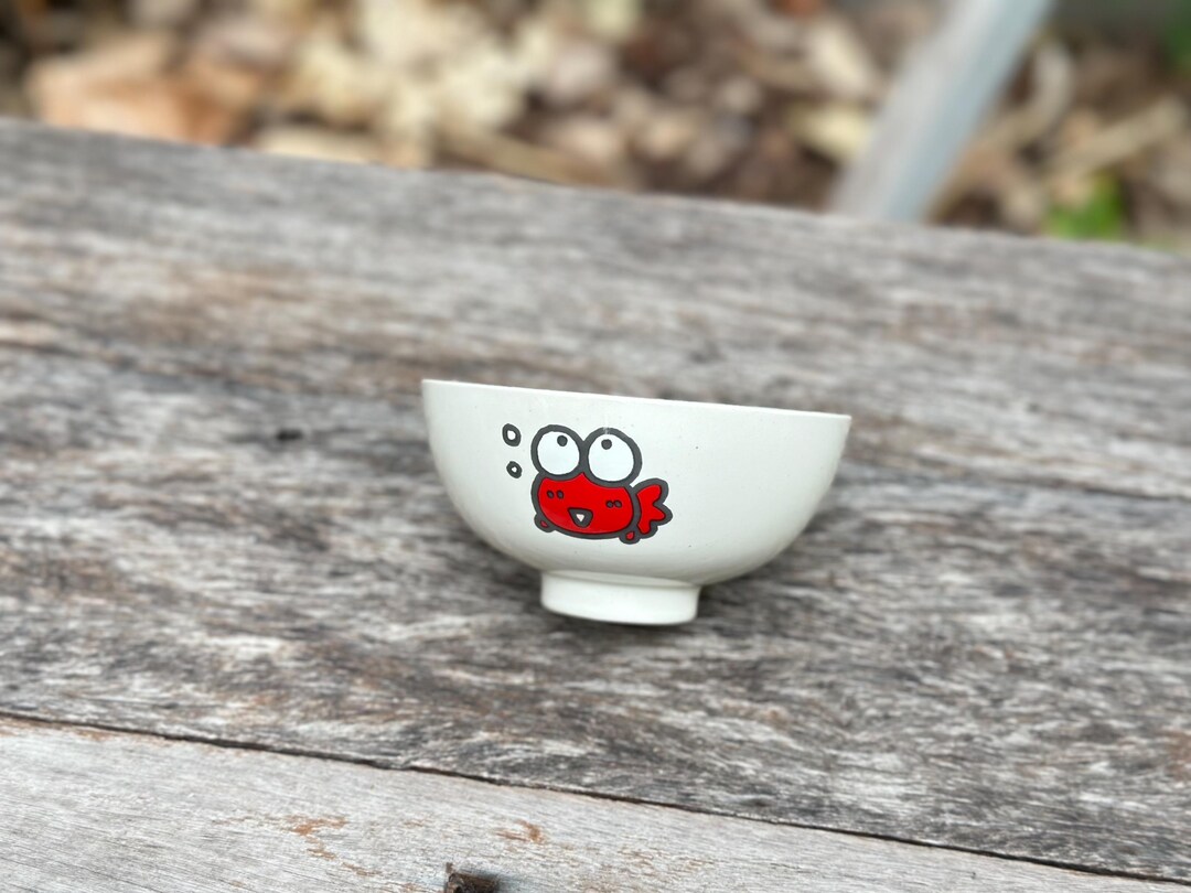 1990s Kingyo Goldfish Warning! Anime Bowl - Etsy