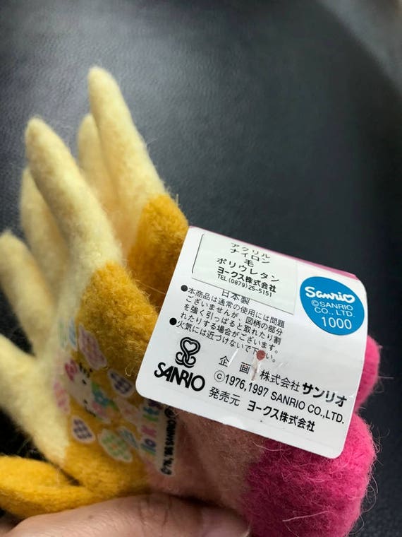 Vintage 1997 Sanrio Hello kitty Kids gloves Hello Kit… - Gem