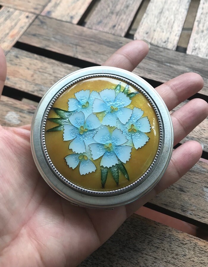 Powder Compact Dianthus Flower | Etsy