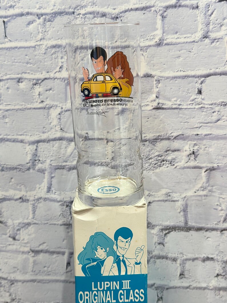 1997 Lupin the Third Japanese Manga Series Drinking Glass - Etsy