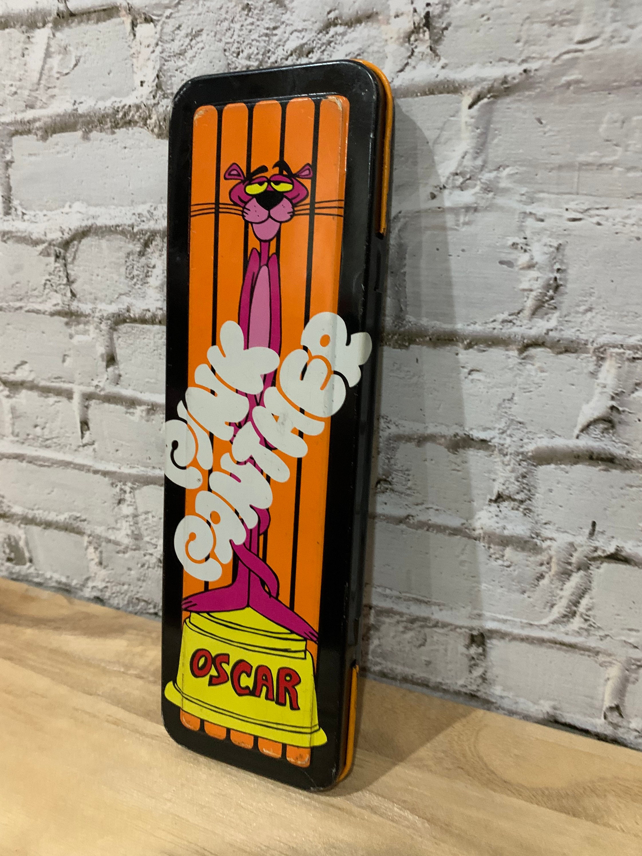 1980 the Pink Panther Tin Pencil Box - Etsy