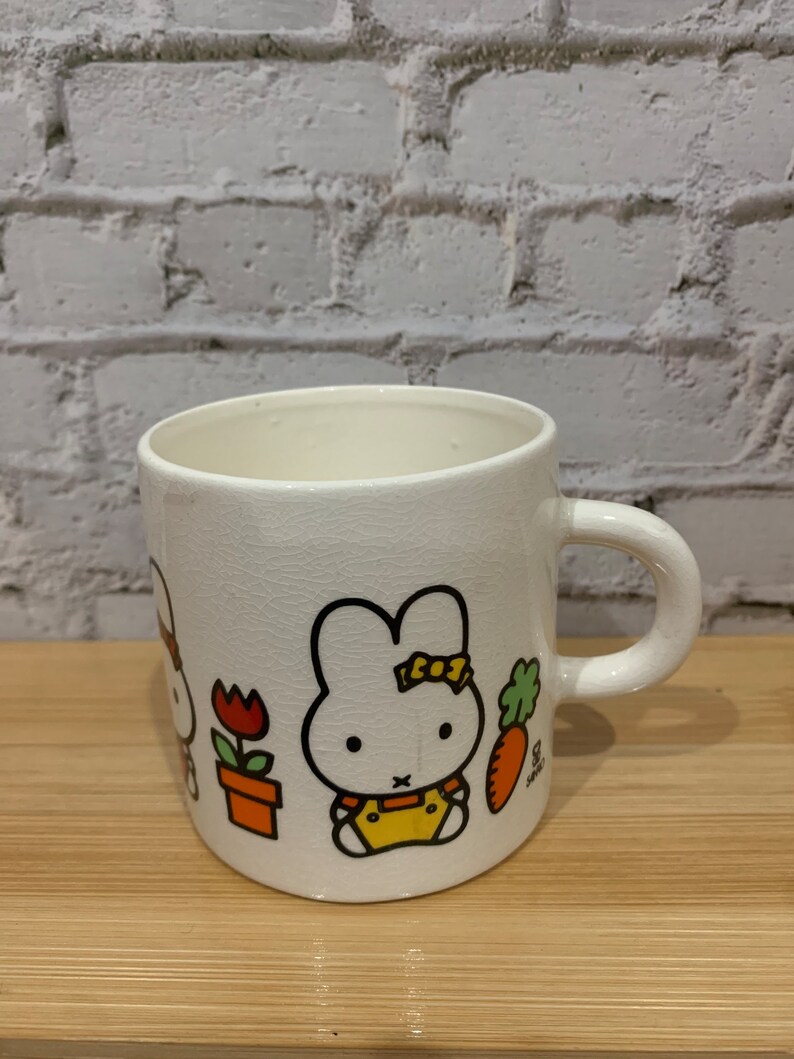 1976 Rare Sanrio Character Cathy Bunny Coffee Mug - Etsy