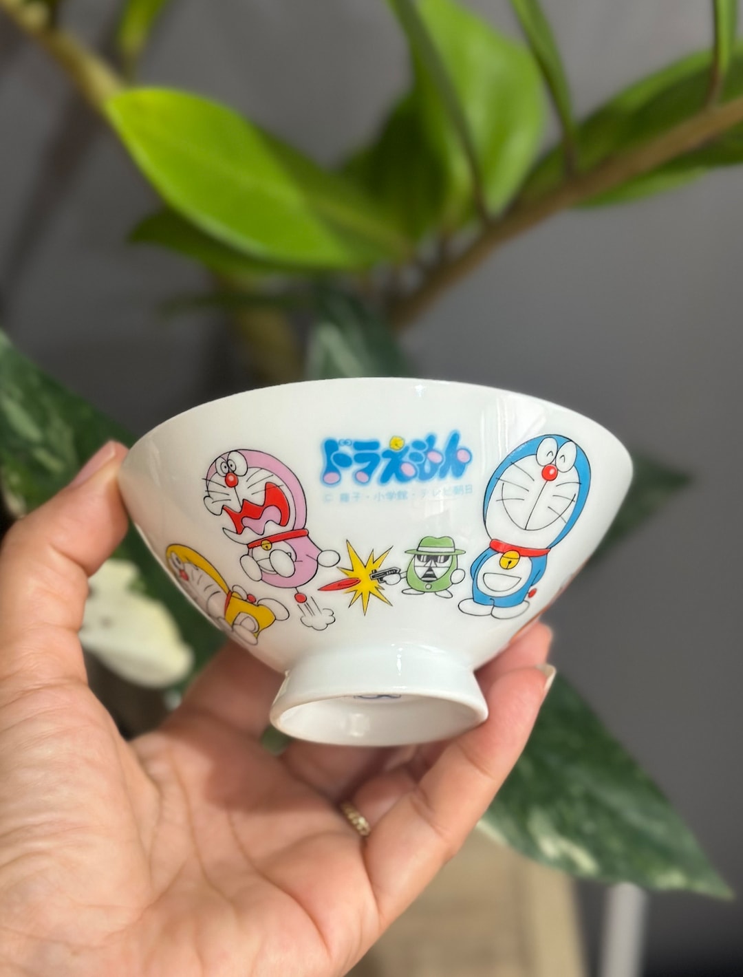 Vintage 1990s Doraemon Rice Bowl - Etsy