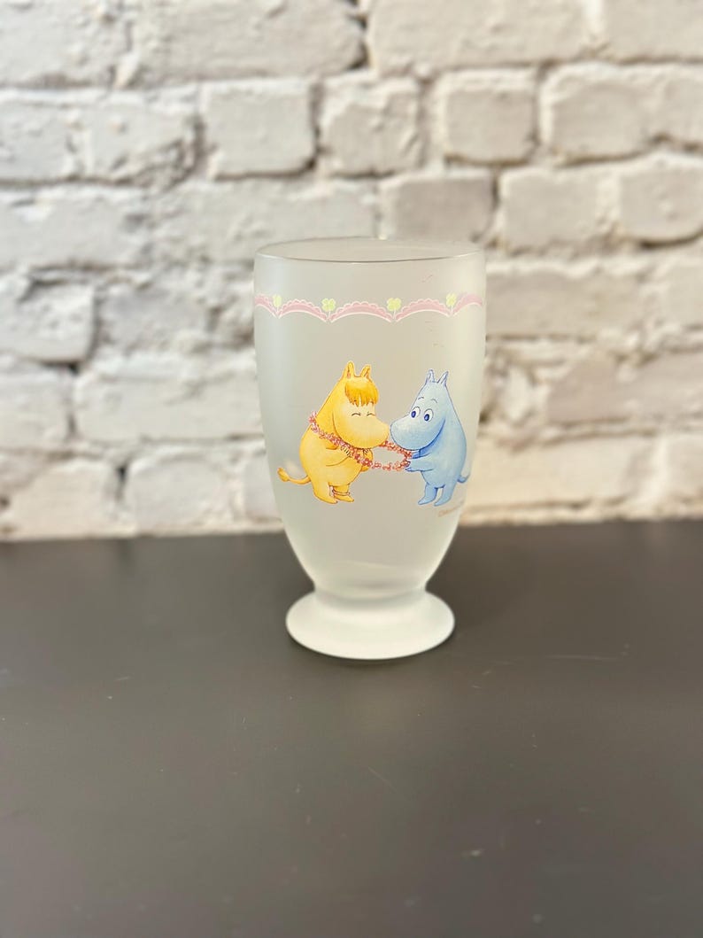The Story of Moomin Water Glass Tumbler “moomintroll and Snorkmaiden ...