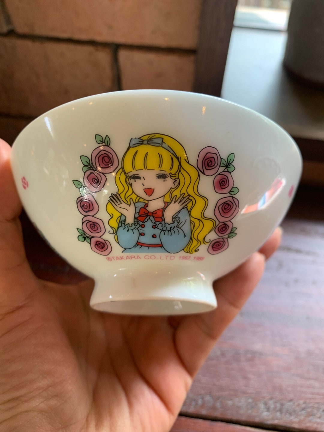 1988 Takara Licca Chan Rice Bowl - Etsy