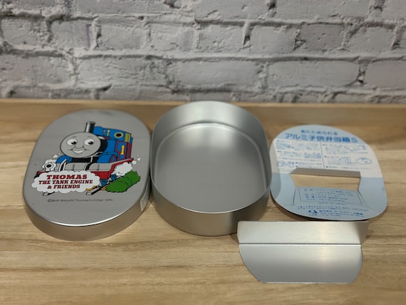 1996 Japanese Tin Bento Lunch box Thomas the train - Gem