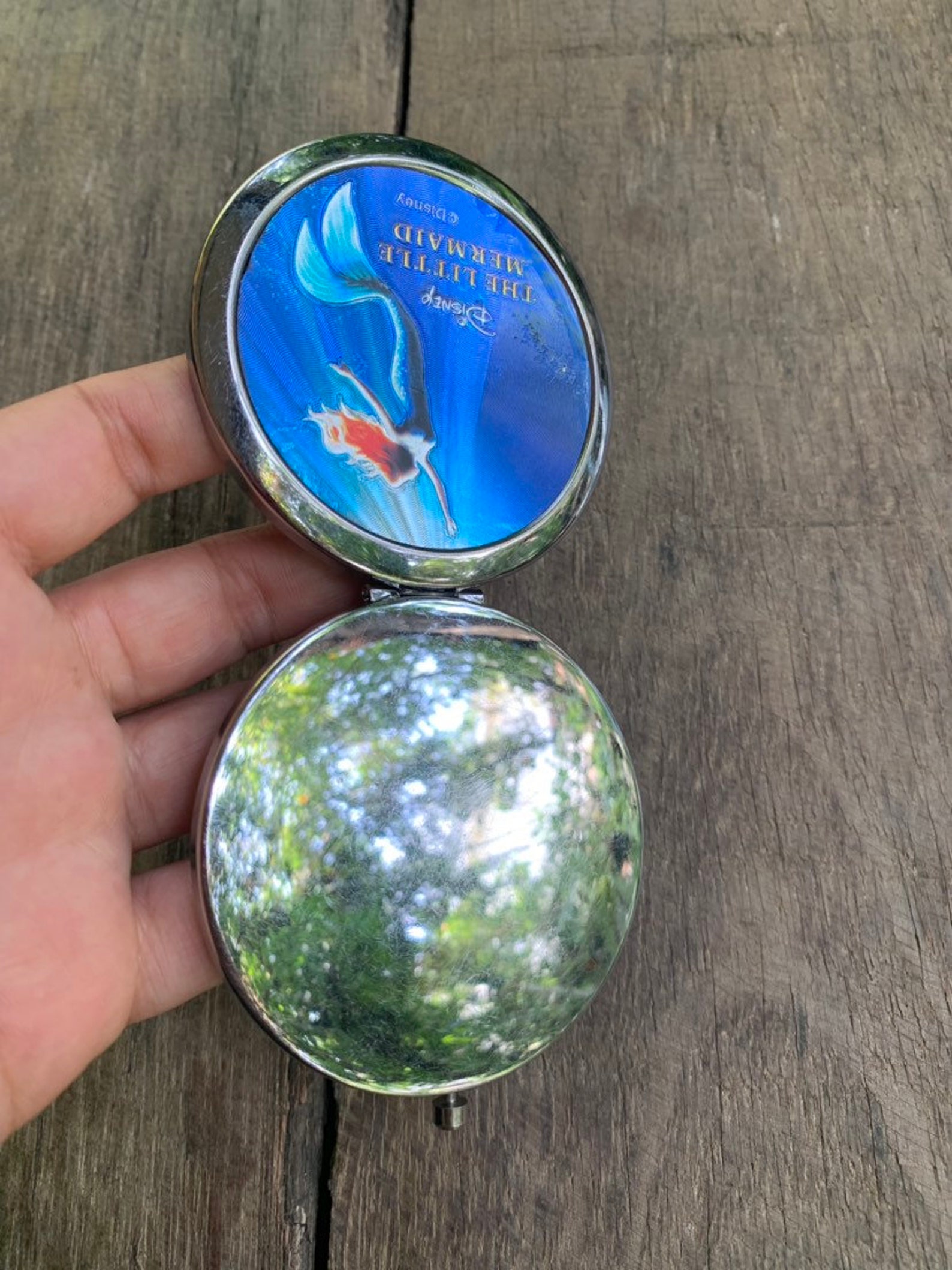 Disney The Little Mermaid Compact Mirrors Ariel Accessories | Etsy