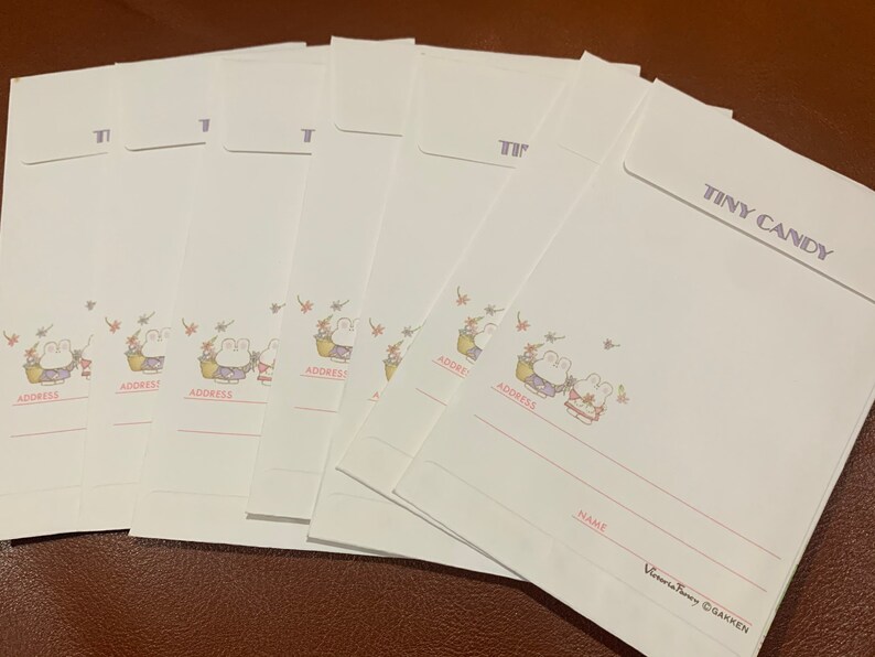 80s Tiny Candy Envelopes Victoria Fancy Gakken - Etsy