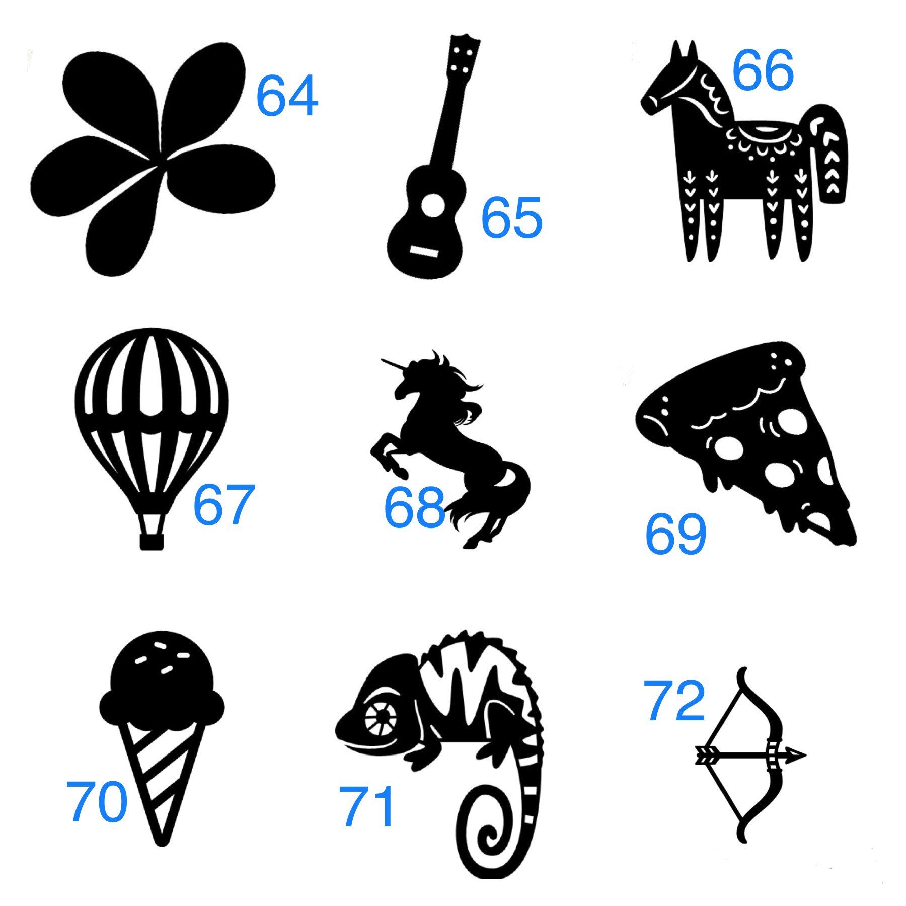 Custom 7 desmontable vinilo calcomanías de pared La | Etsy