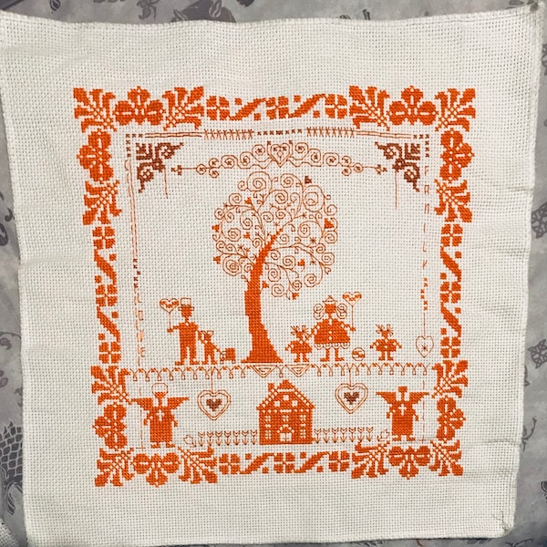 Cross Stitch Sampler - Etsy UK