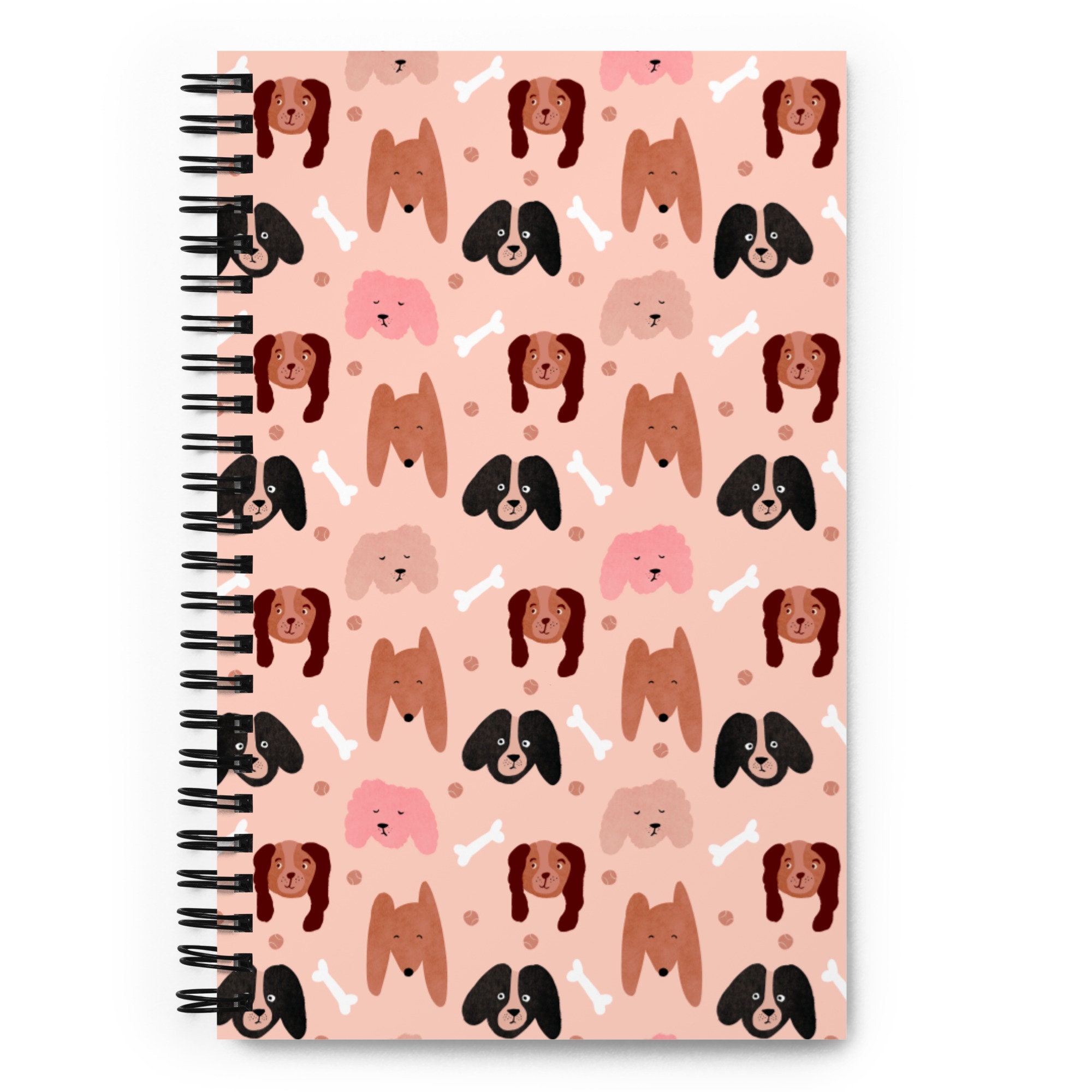 Spiral Notebook dogs - Etsy