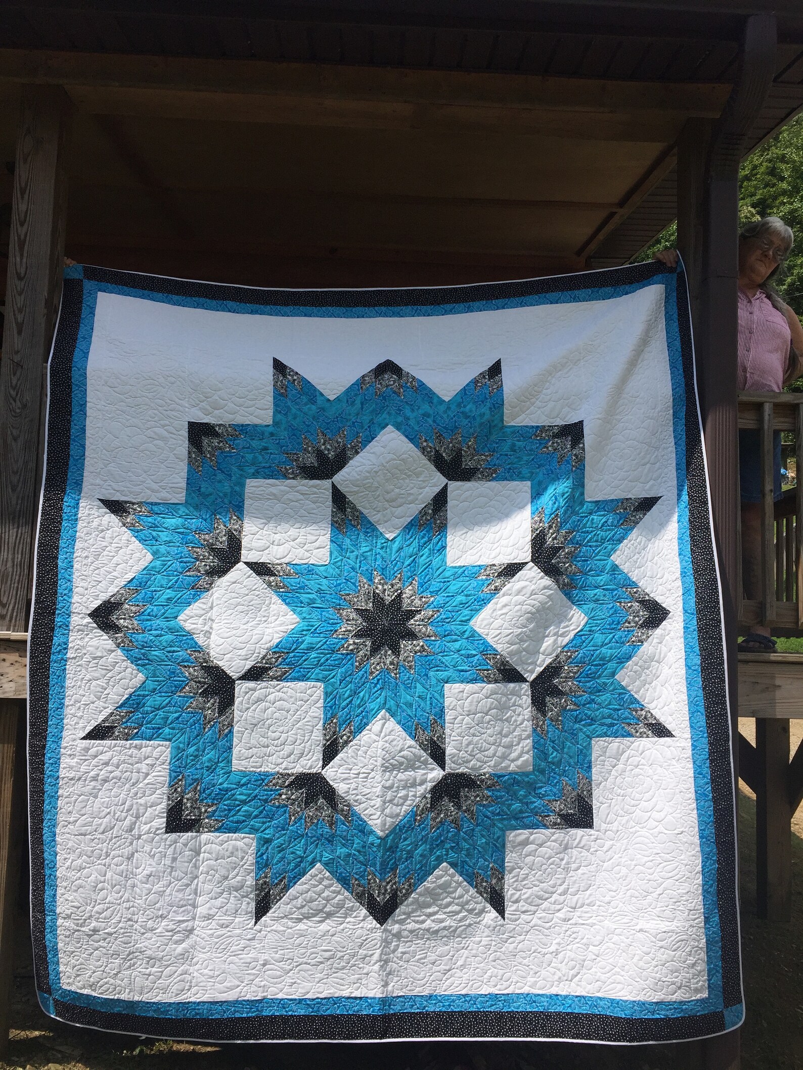 Custom Broken Star Quilt - You Choose the Colors & Size. Made to Order ...