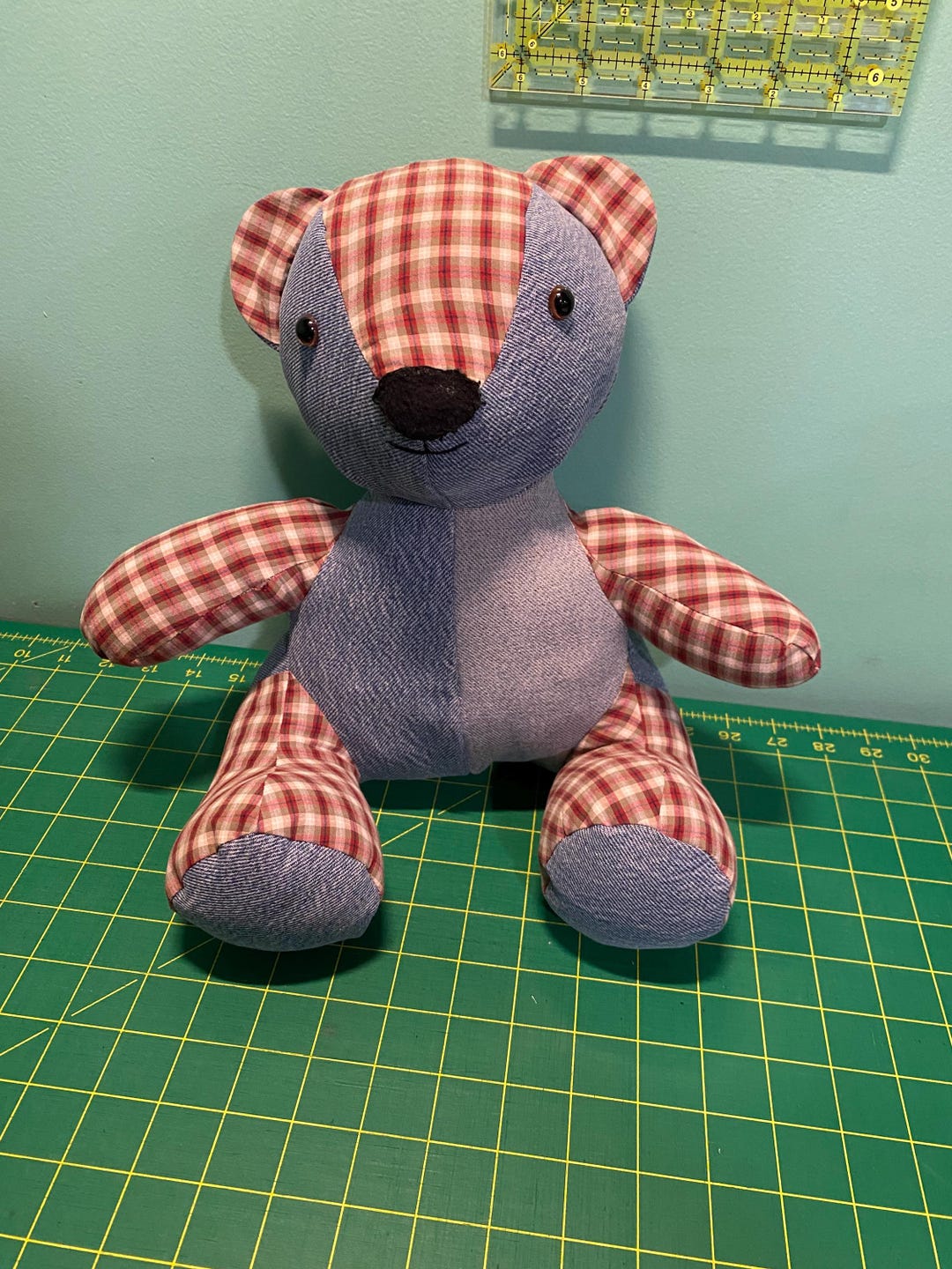 Memory Bear Made From Your Loved Ones Clothes! Use 2+ Items of Clothes for the Perfect, Huggable ...