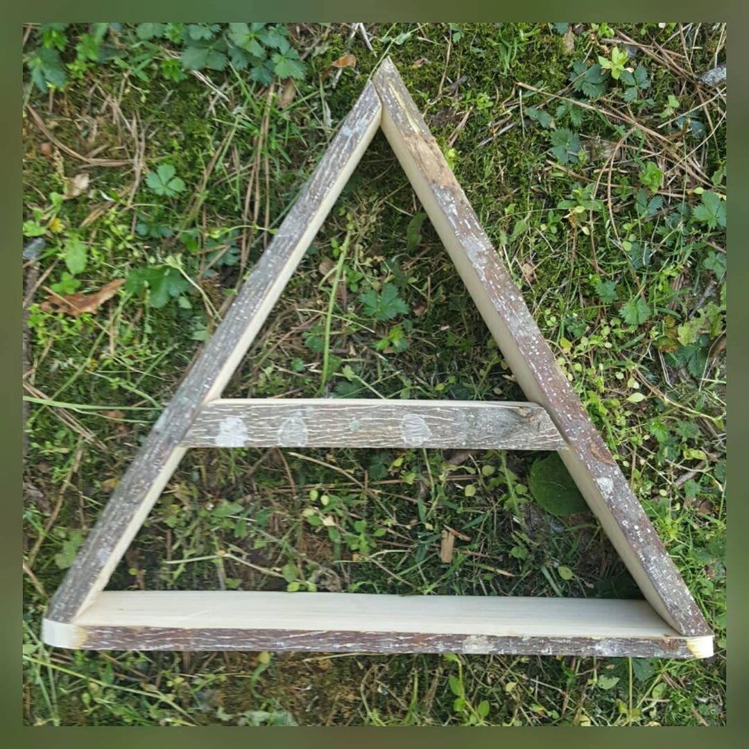 Raw Live Edge Wooden Display, Live Edge Display, Live Edge Shelf ...