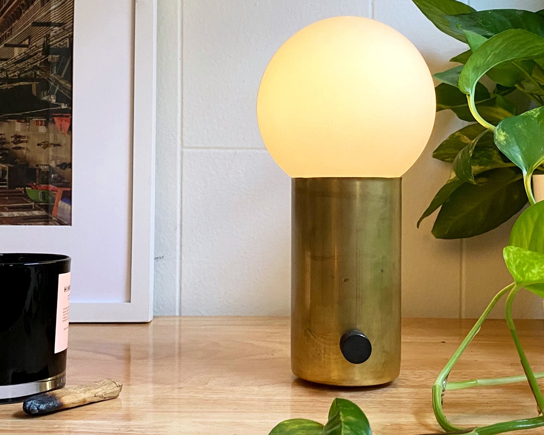 Dimmable Table Lamp • Alina • Small Modern Accent Lamp - Etsy